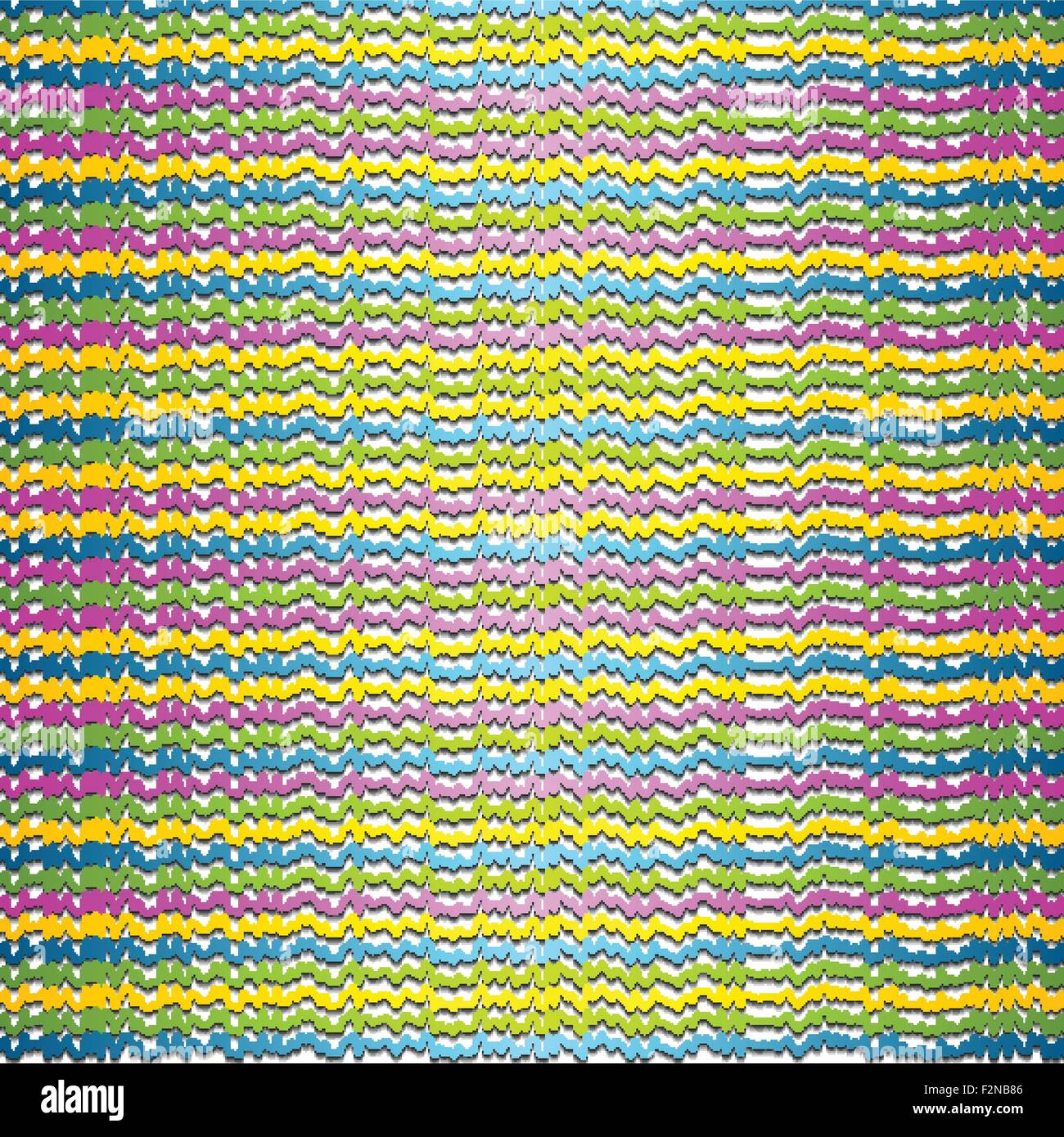Abstract colorful rough stripes background. Vector art design Stock ...