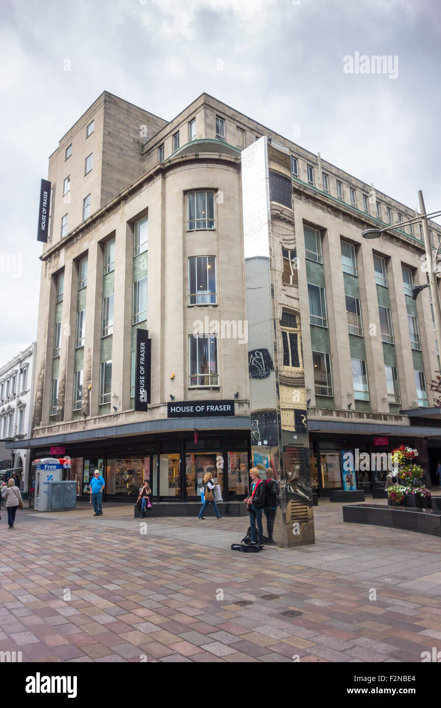 Binns building now House of Fraser store built 1950's Art Deco style ...