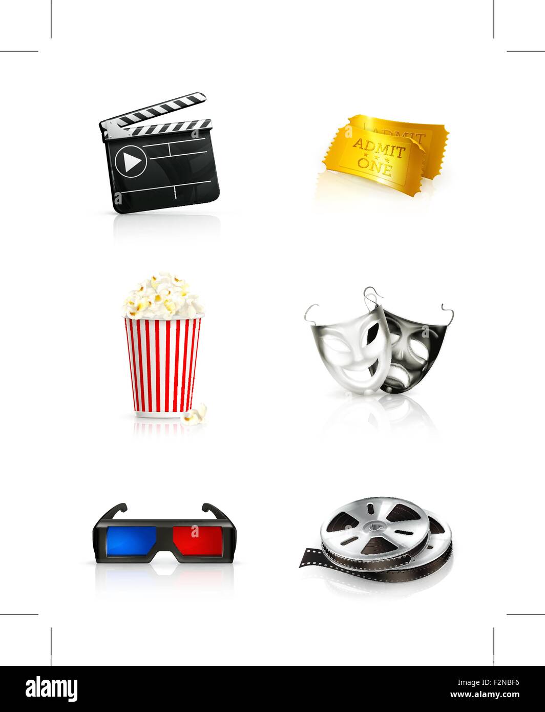 Film, icon set Stock Vector Image & Art - Alamy