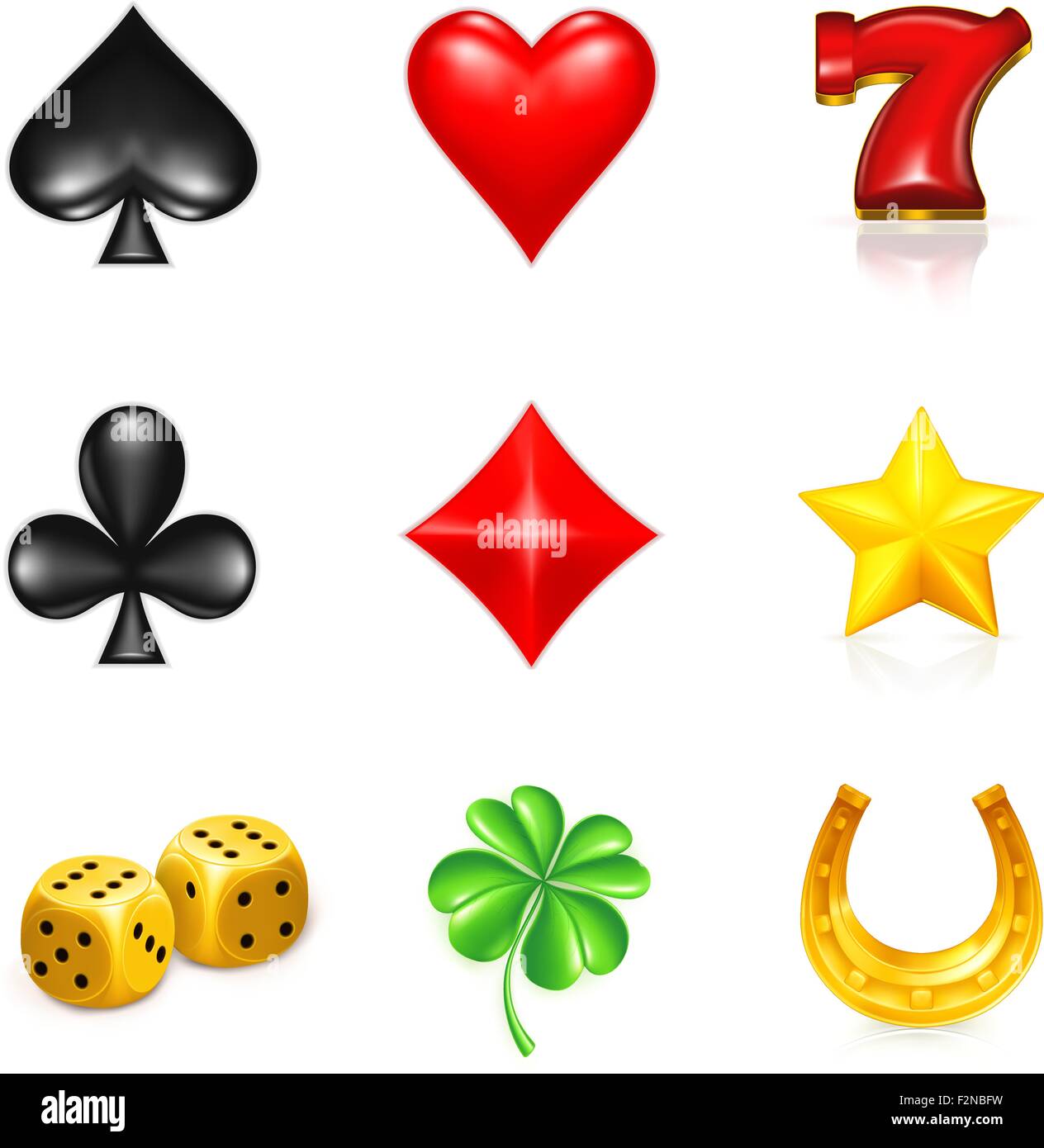 Red good luck Stock Vector Images - Alamy