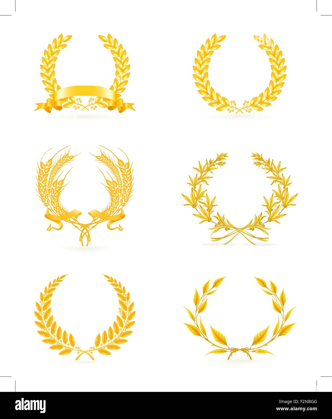 Golden yield Stock Vector Images - Alamy