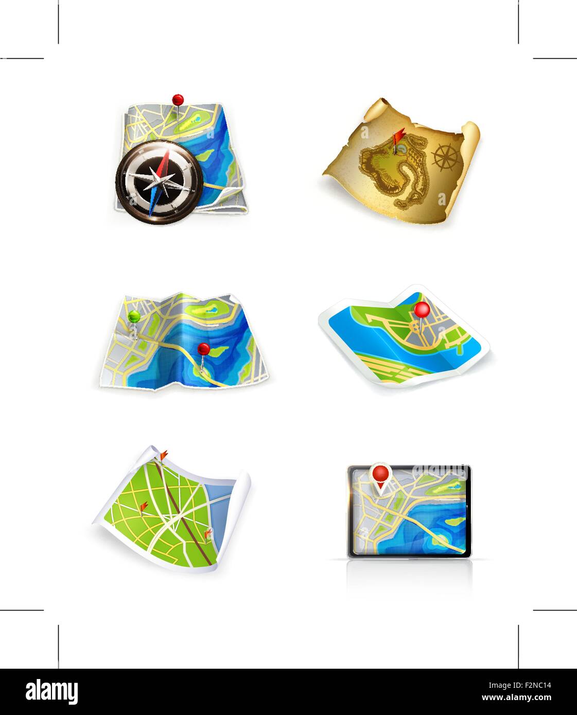 Mark maps hi-res stock photography and images - Alamy