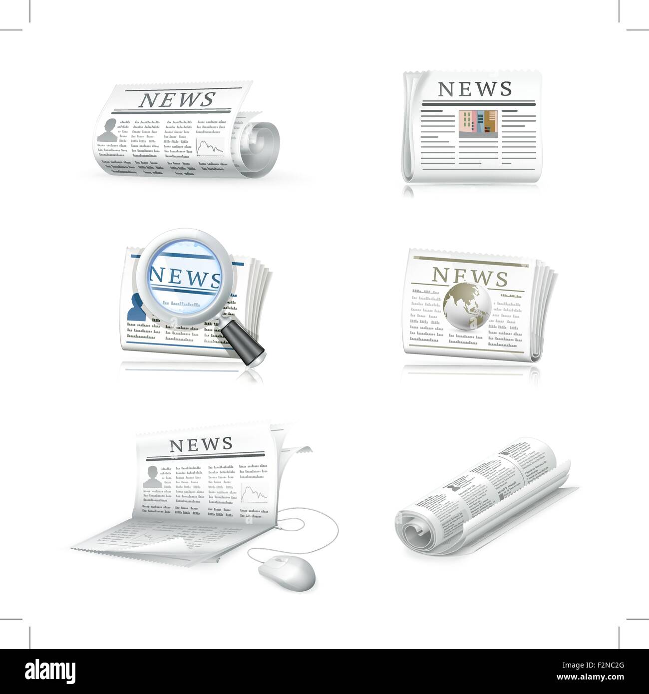 Newspaper collection hi-res stock photography and images - Alamy