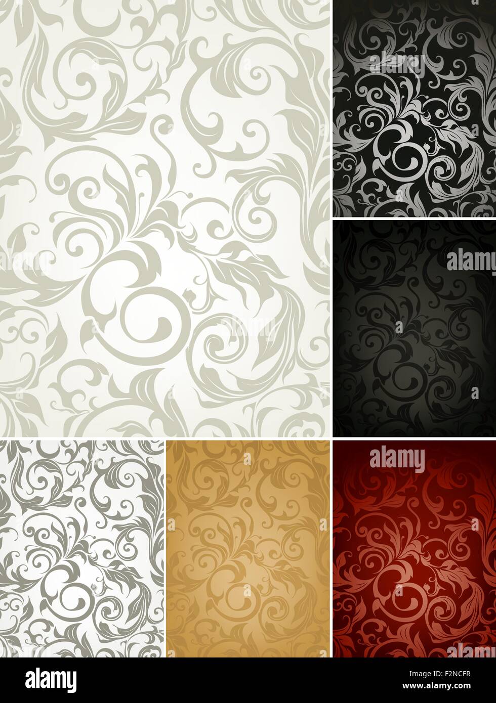 Six antique Stock Vector Images - Alamy