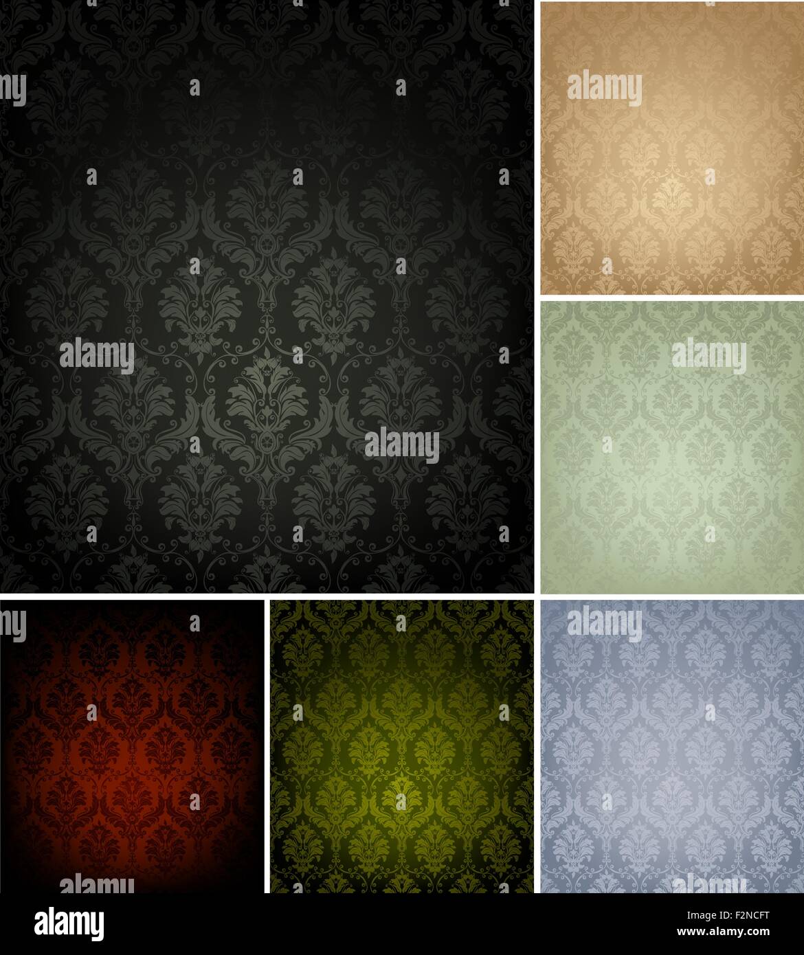 Six antique Stock Vector Images - Alamy