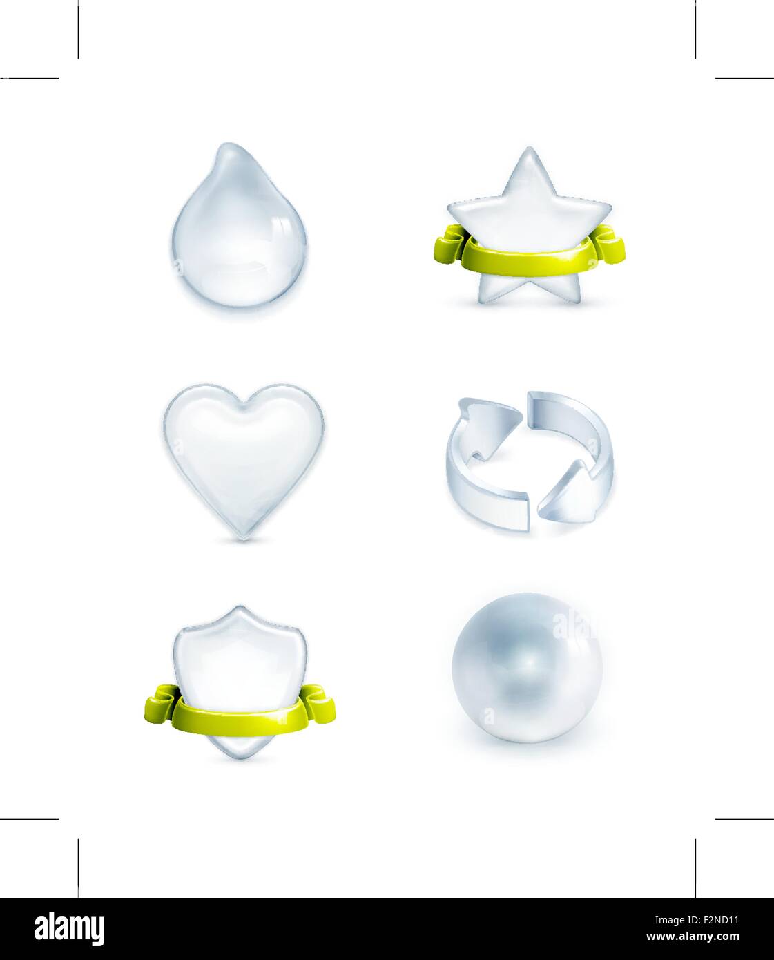 White icons hi-res stock photography and images - Alamy