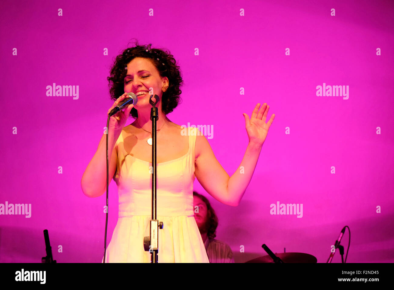 London, UK, 21st September 2015. As part of the 13th African music ...