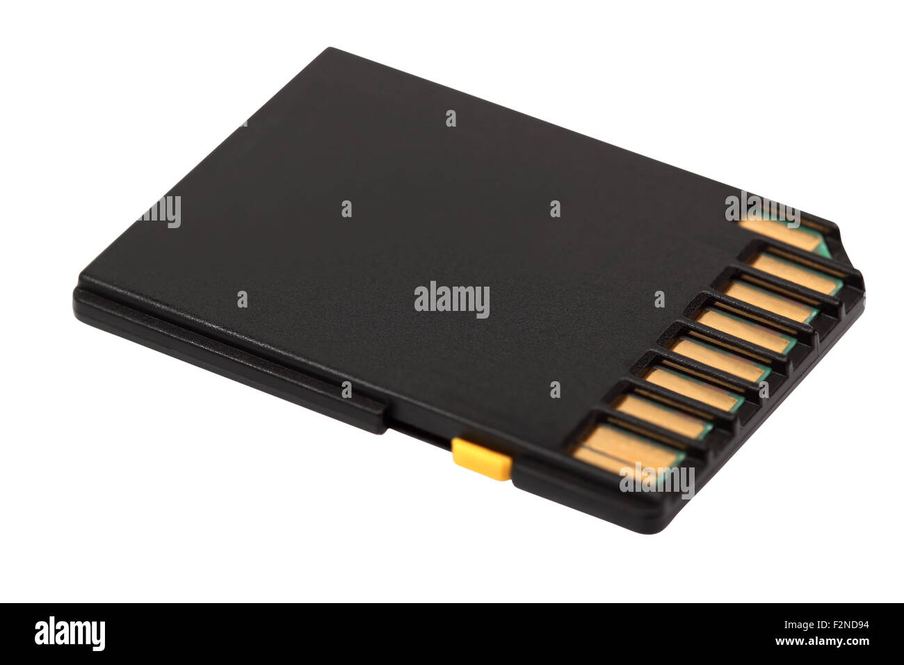 Memory Card. Isolated with clipping path Stock Photo - Alamy