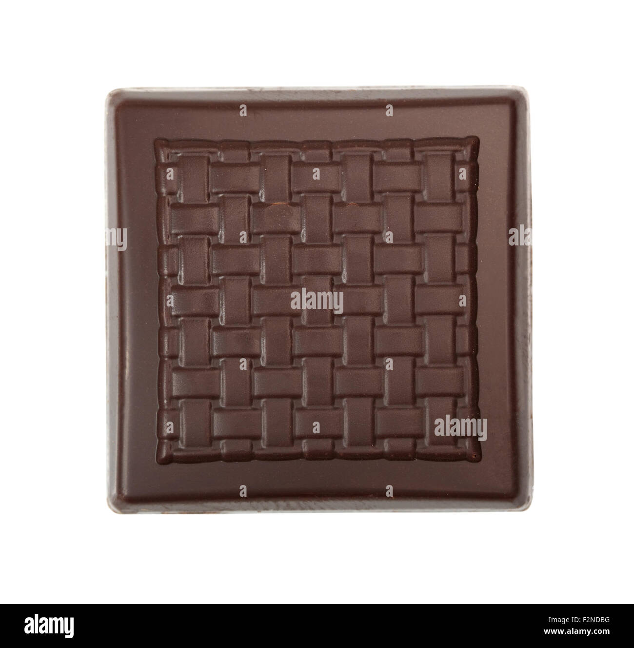 Dark Chocolate Block. Isolated with clipping path Stock Photo - Alamy