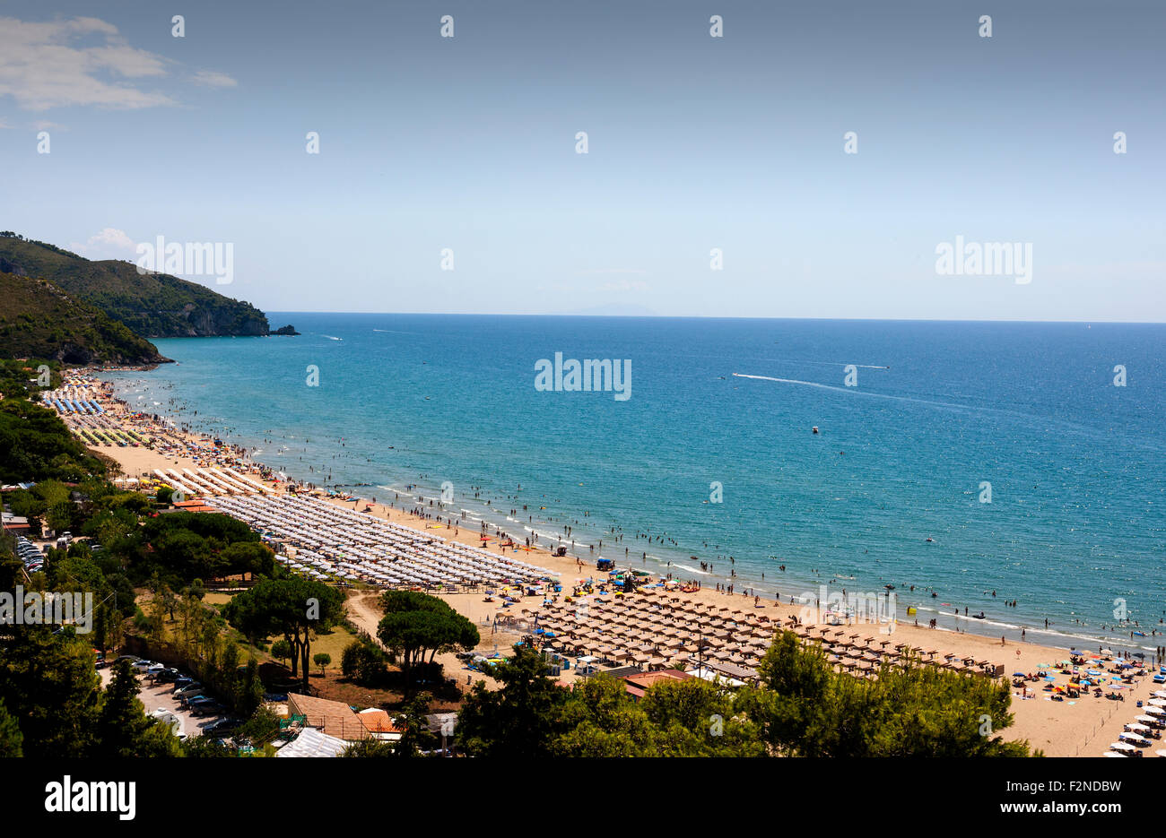 Sperlonga Mediterranean Sea Italy Stock Photo - Alamy
