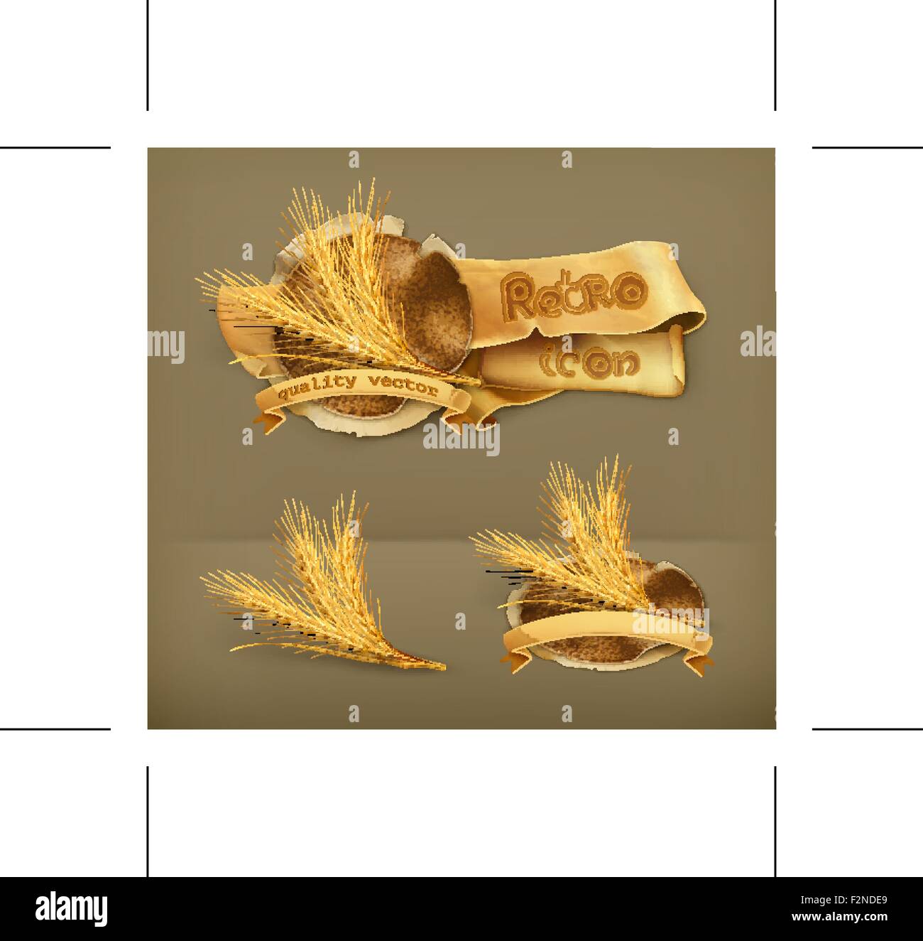 Winter plants vector vectors Cut Out Stock Images & Pictures - Alamy