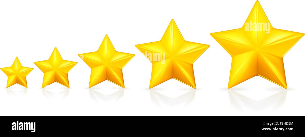 Five stars vector vectors hi-res stock photography and images - Alamy