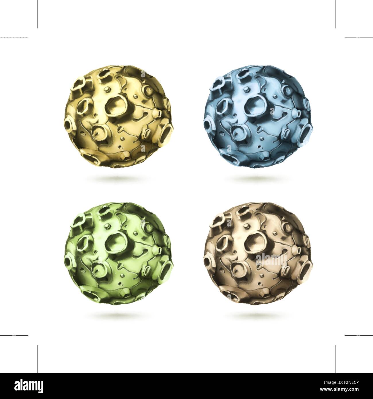 Moon close up Stock Vector Images - Alamy