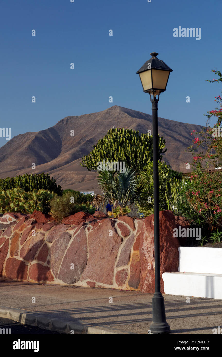 Hacha Grande and the mountains of Femes from Las Coloradas, Playa ...