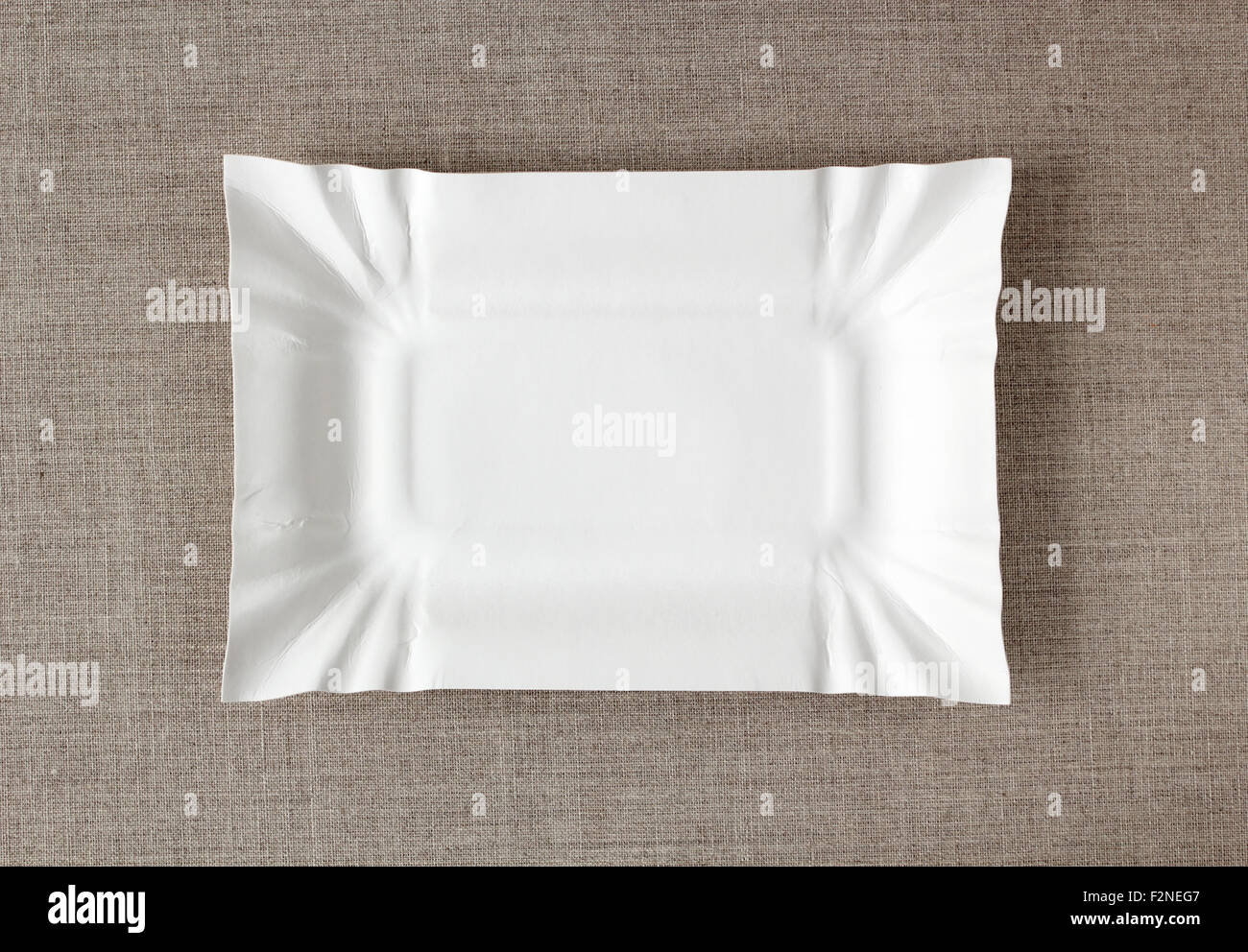 Disposable Paper Plate Stock Photo - Alamy