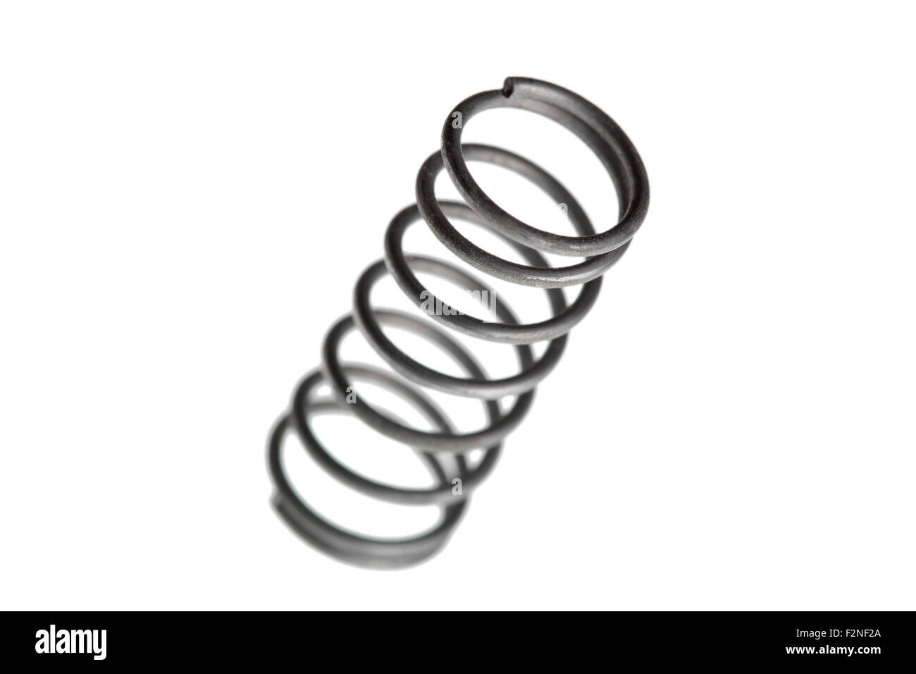 Springs. Isolated on a white background Stock Photo - Alamy