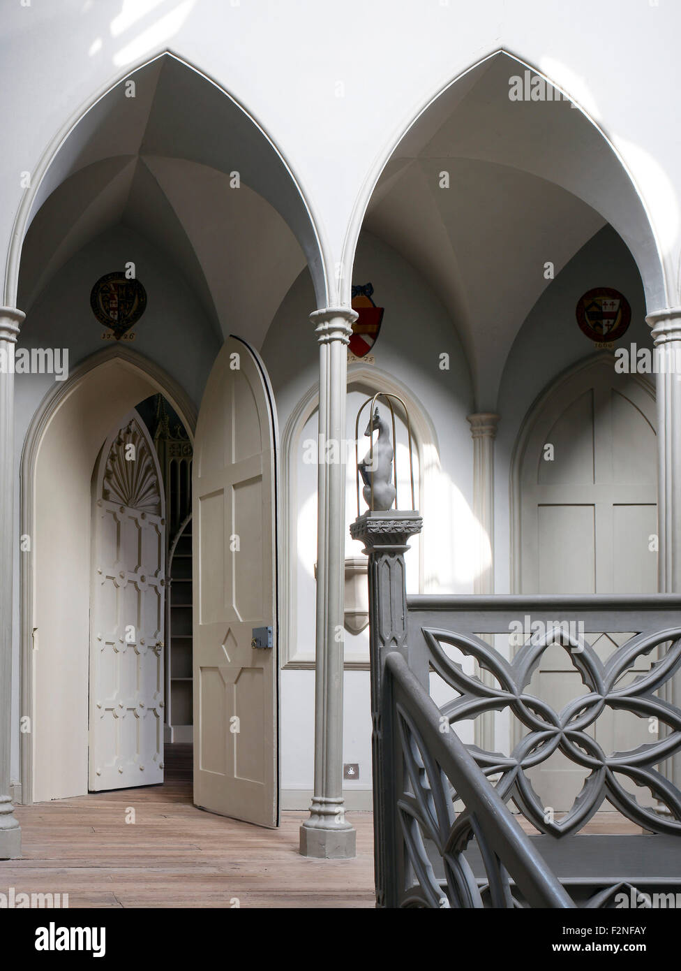 Library strawberry hill house twickenham hi-res stock photography and ...