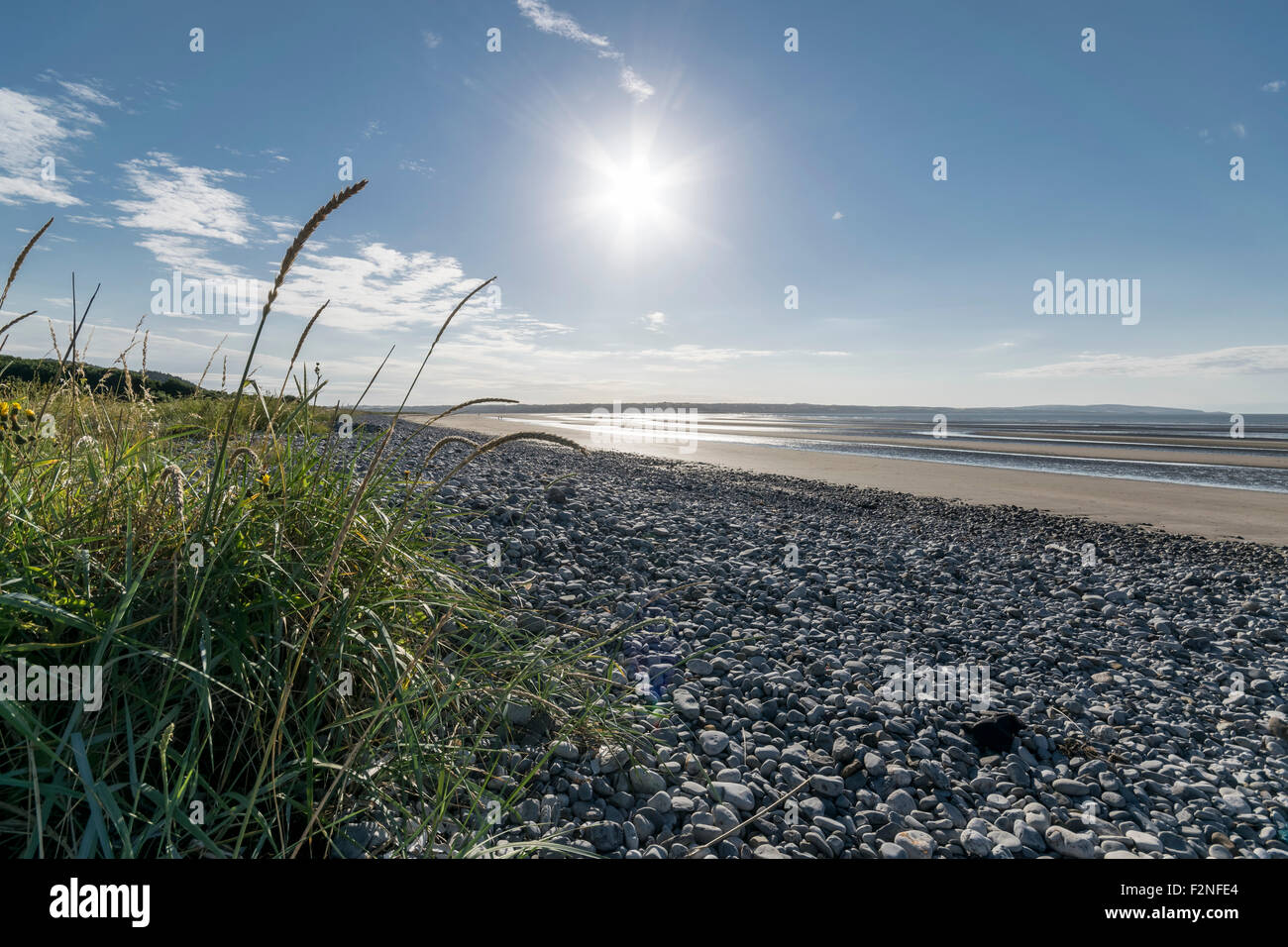 Red Wharf bay coast at Llanddona on Anglesey North Wales Stock Photo ...
