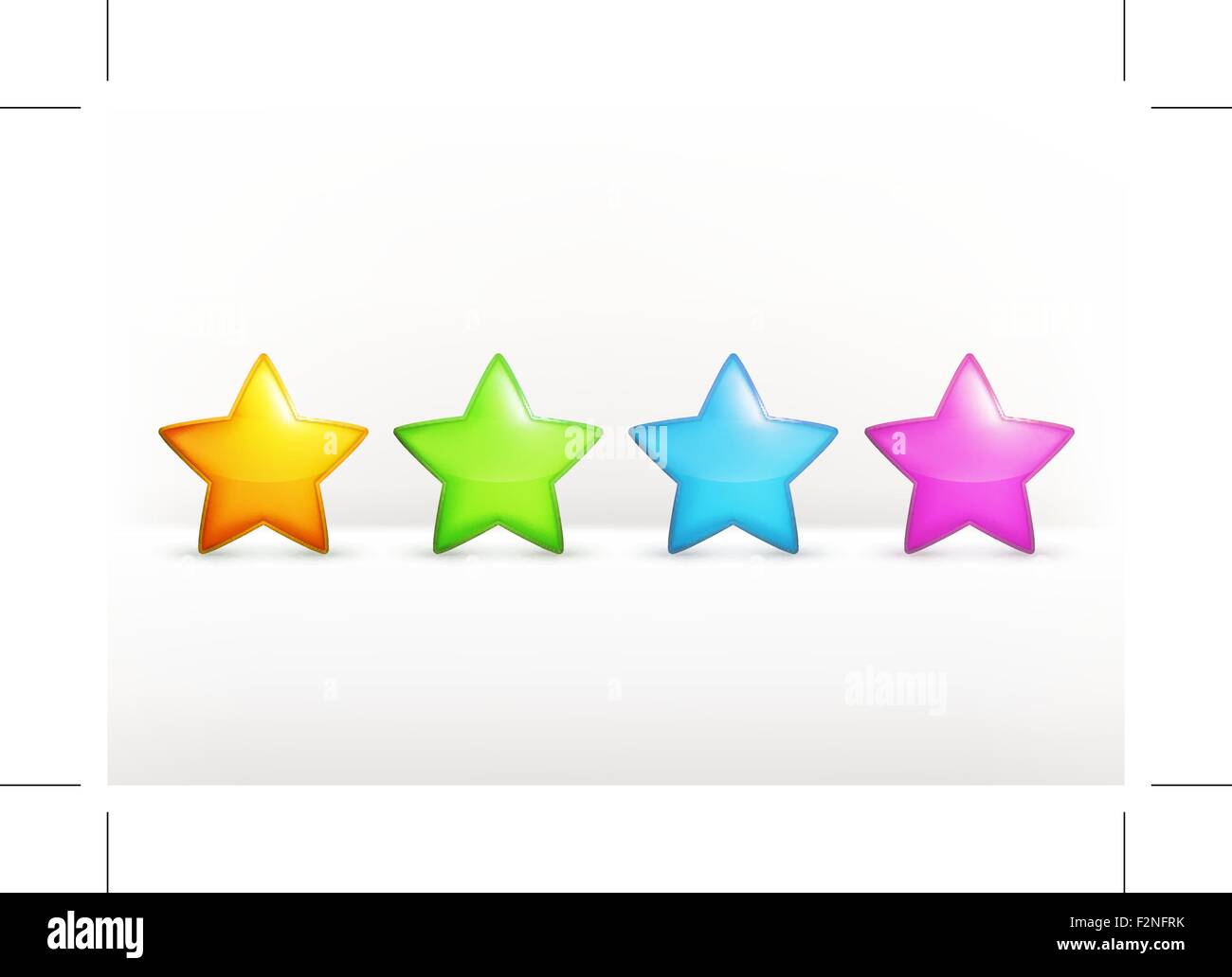 Stars icon set, vector Stock Vector Image & Art - Alamy
