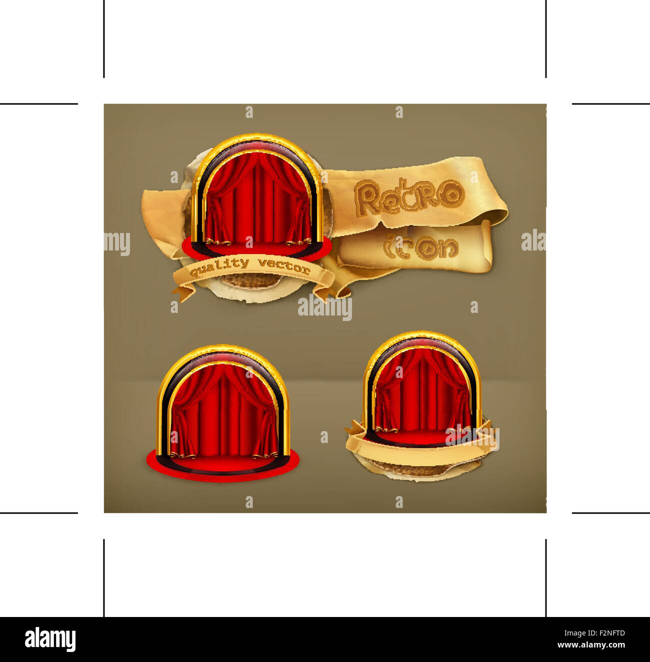 Opera stage set design Cut Out Stock Images & Pictures - Alamy