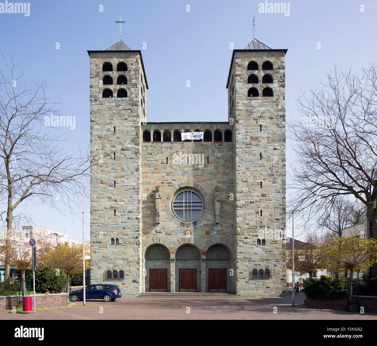 Catholic parish church of St. Catherine, Unna, Ruhr district ...