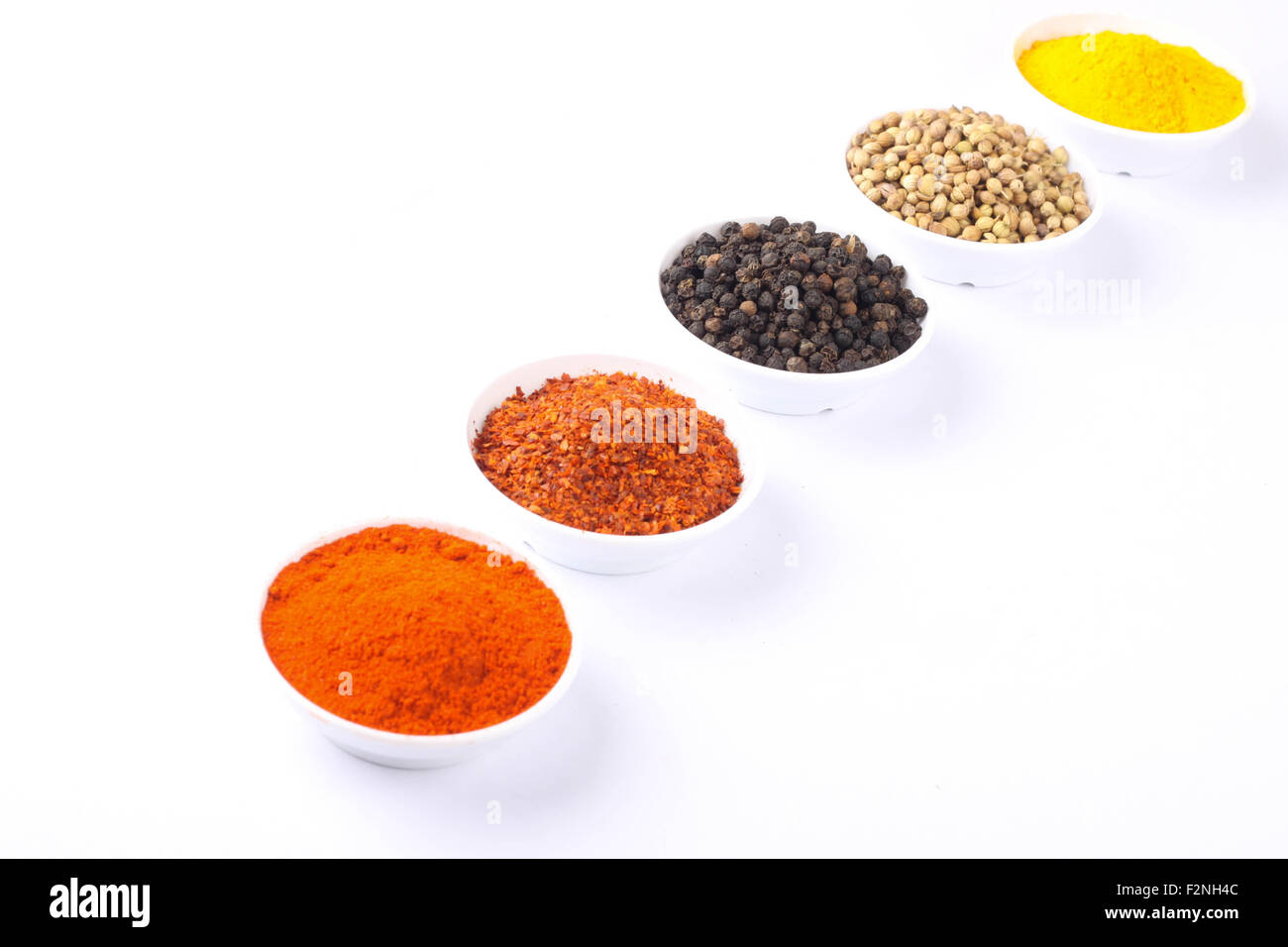 Asian cooking spice selection Cut Out Stock Images & Pictures - Alamy