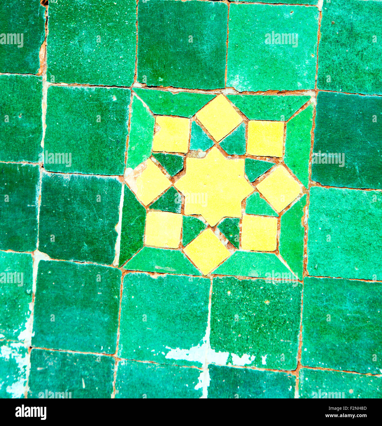 abstract morocco in africa tile the colorated pavement background ...