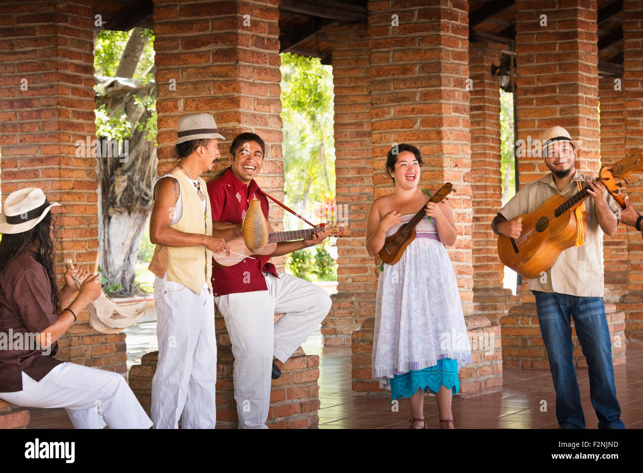 Young female musician performing hi-res stock photography and images ...