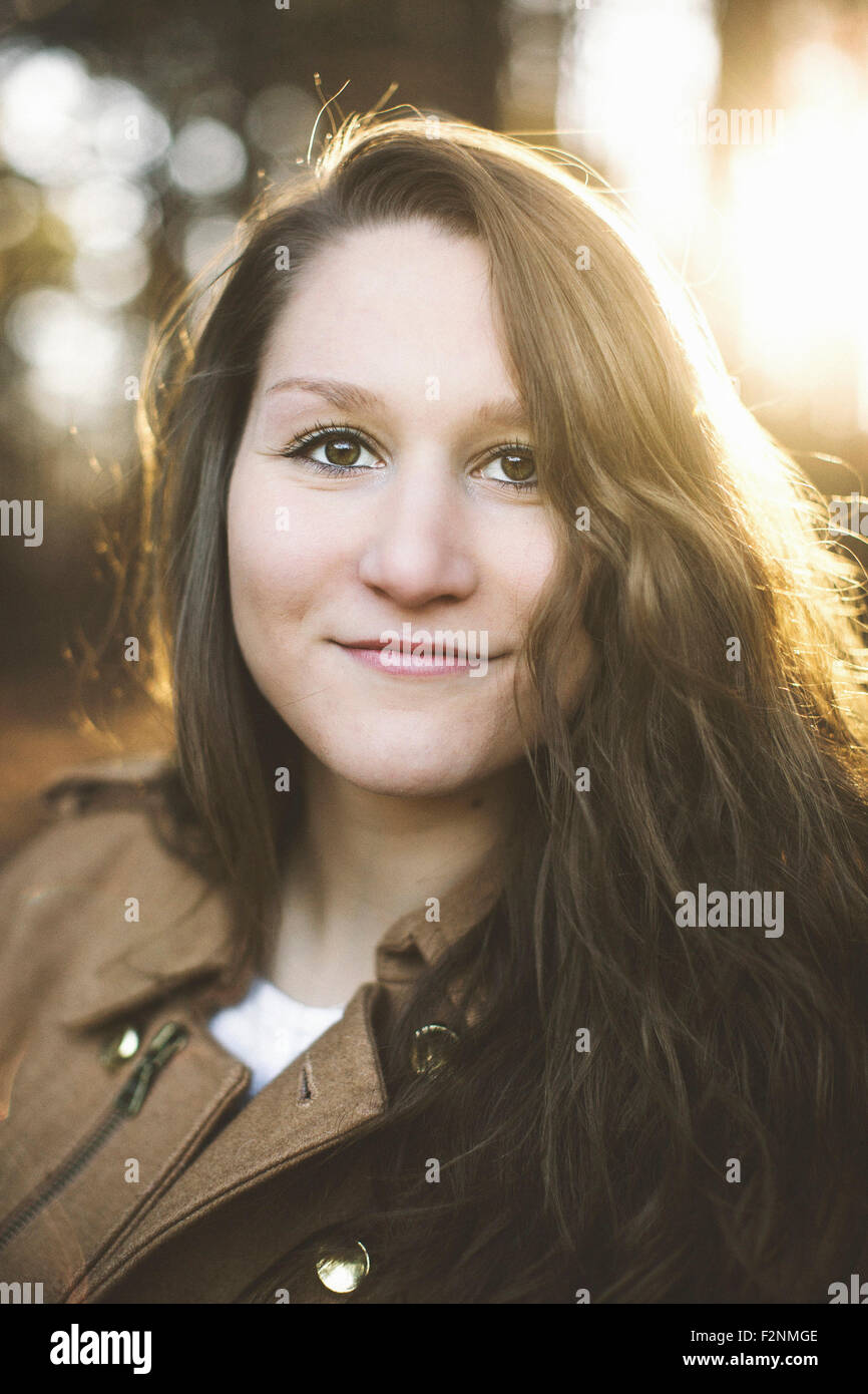 Long hair caucasian hi-res stock photography and images - Alamy