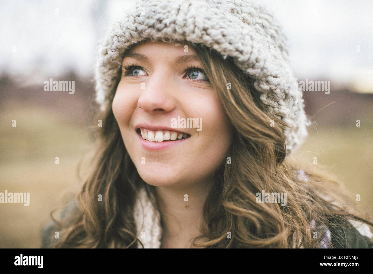 Female wearing cap hi-res stock photography and images - Alamy