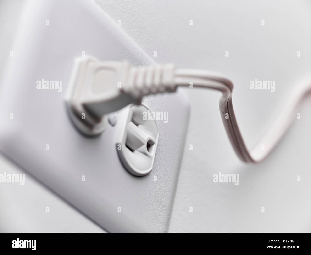 White plug hi-res stock photography and images - Alamy