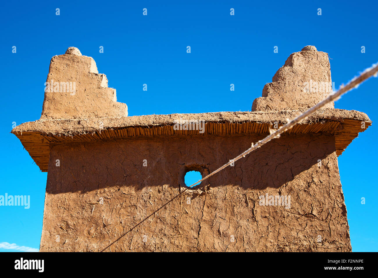 moroccan old wall and brick in antique city Stock Photo - Alamy