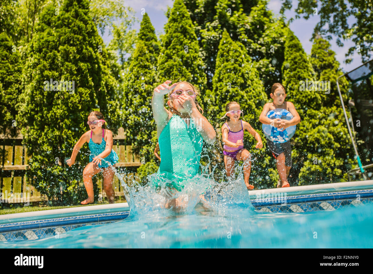 Wet Clothes Swimming Pool High Resolution Stock Photography and Images ...