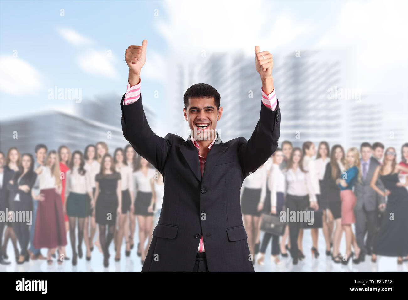 Colleague stands hi-res stock photography and images - Alamy