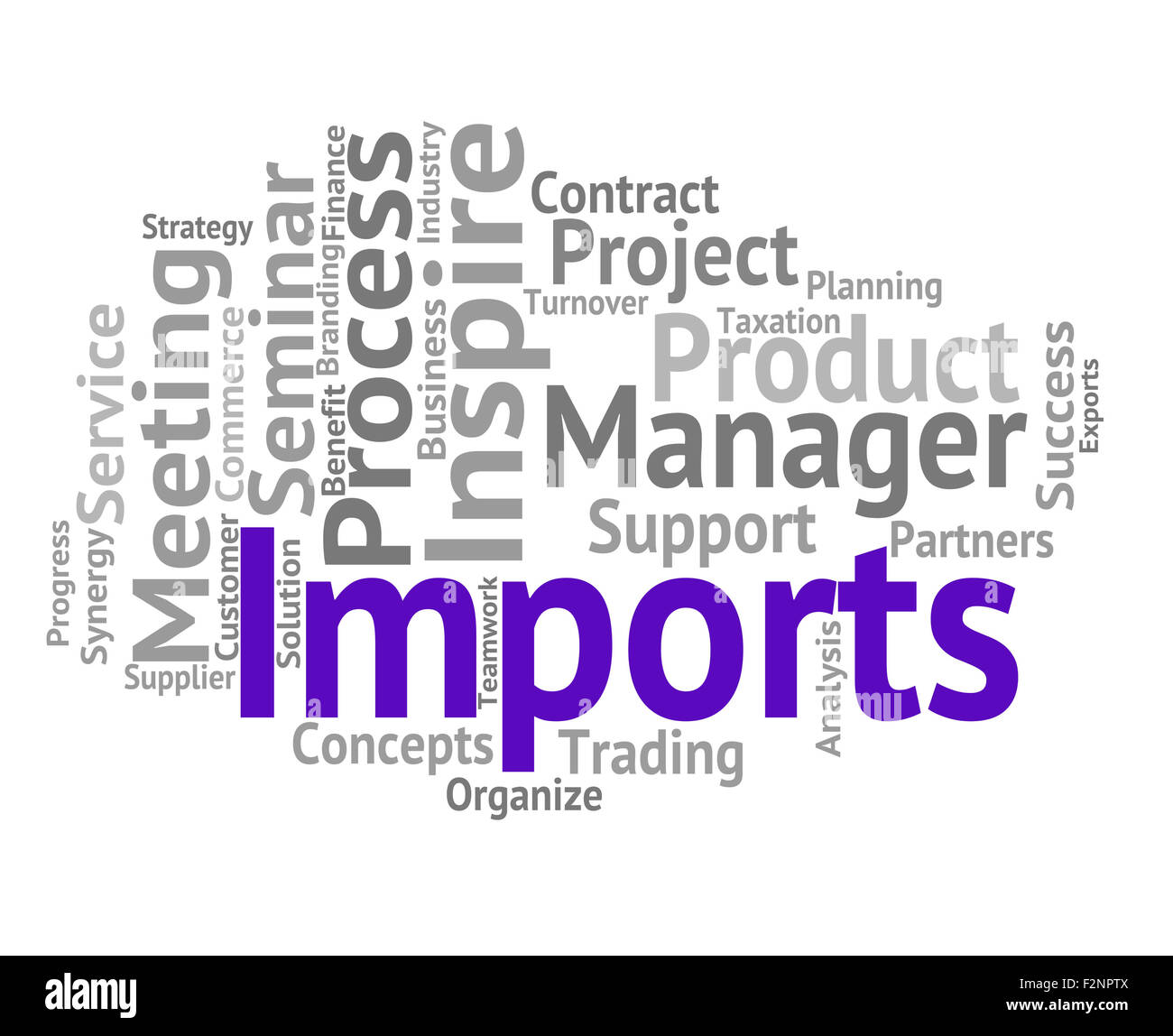 Imports word hi-res stock photography and images - Alamy