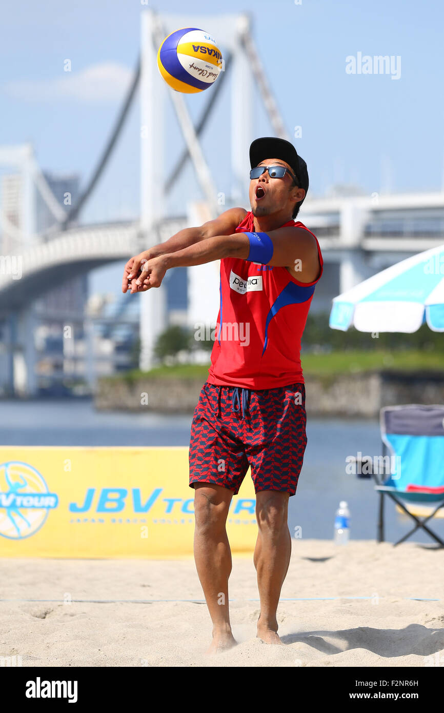 Shinya Inoue, SEPTEMBER 21, 2015 - Beach Volleyball : JBV Tour 2015 ...