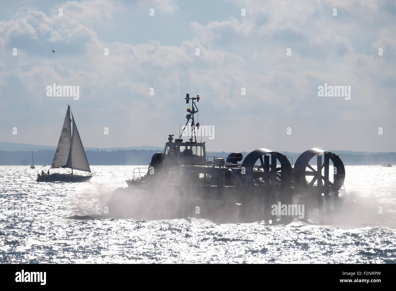 Sailing in the solent hi-res stock photography and images - Alamy