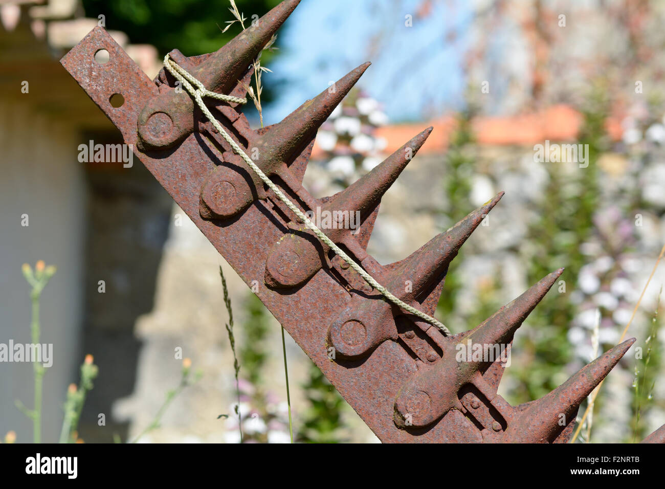 Rusty old plough hi-res stock photography and images - Alamy