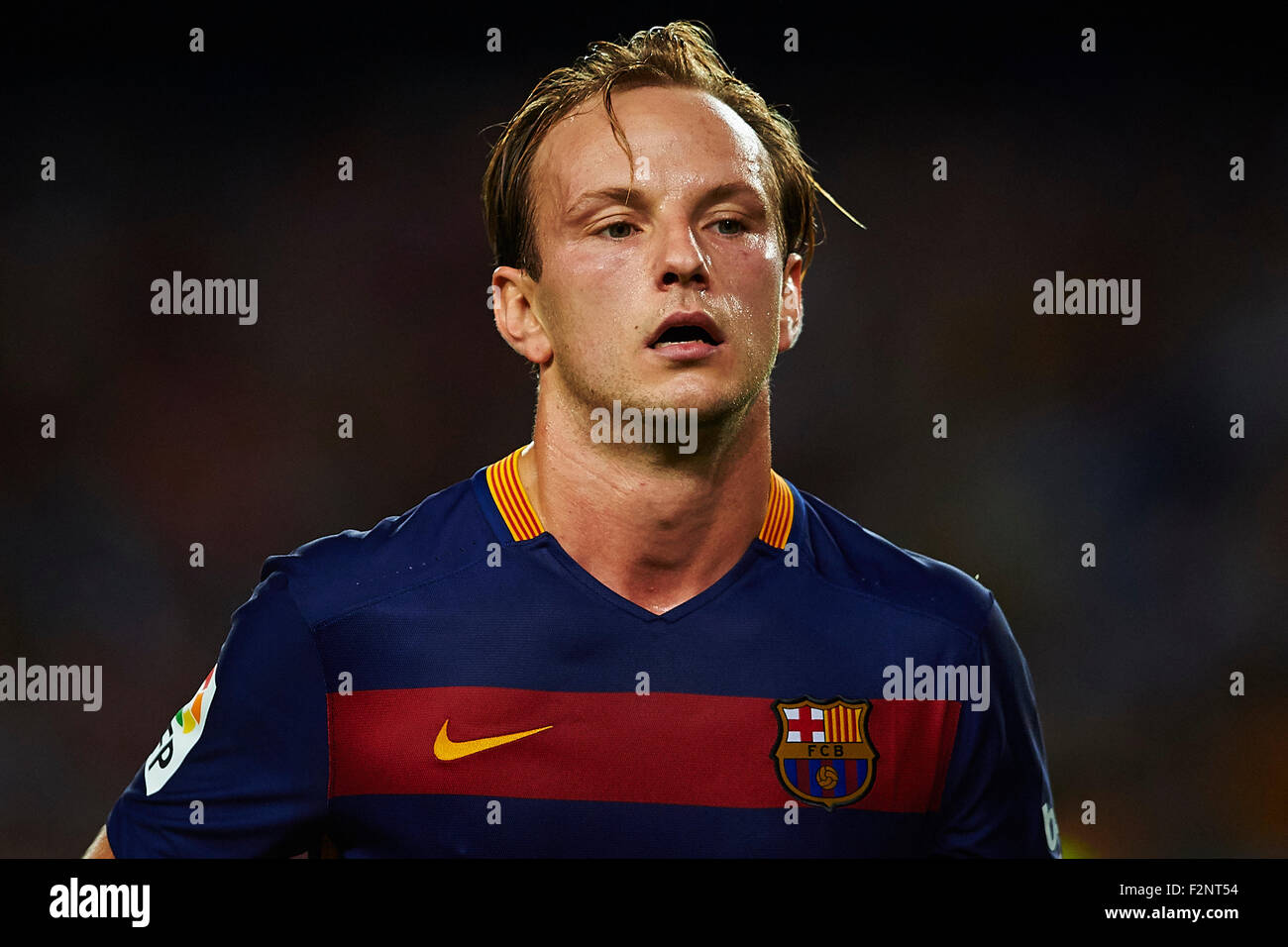 Ivan Rakitic (FC Barcelona), during La Liga soccer match between FC ...