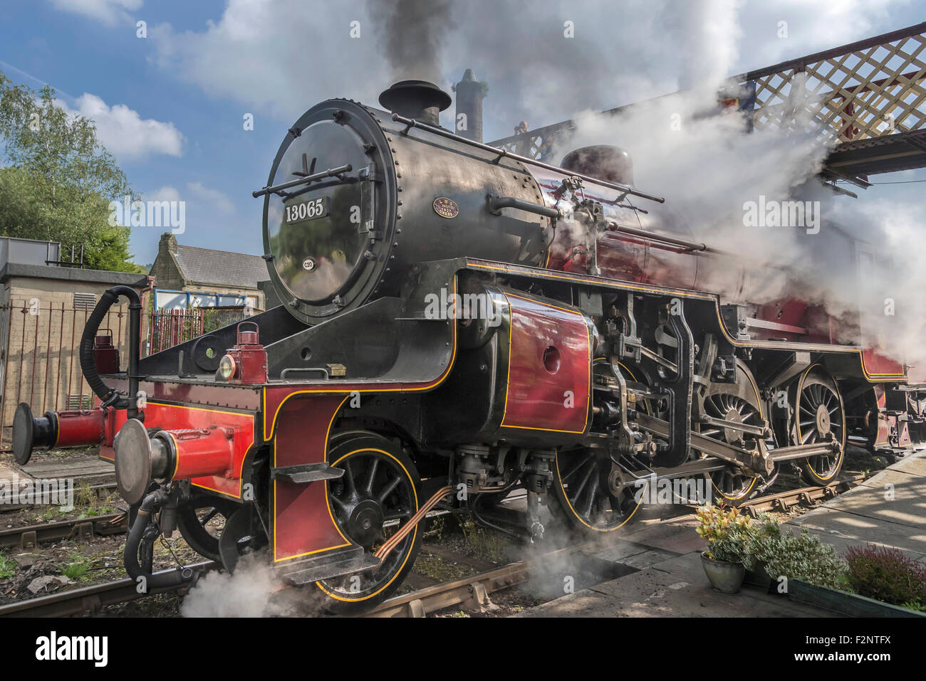 Heritage railway. East Lancashire railway. Ramsbottom North West ...