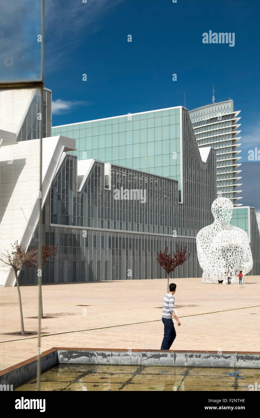 Palace of Congress building. Zaragoza, Aragon, Spain Stock Photo - Alamy