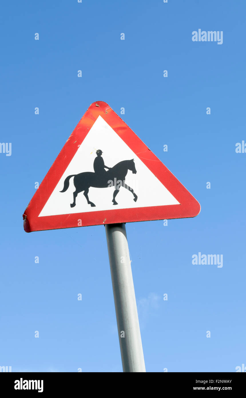 Horse riding sign hi-res stock photography and images - Alamy