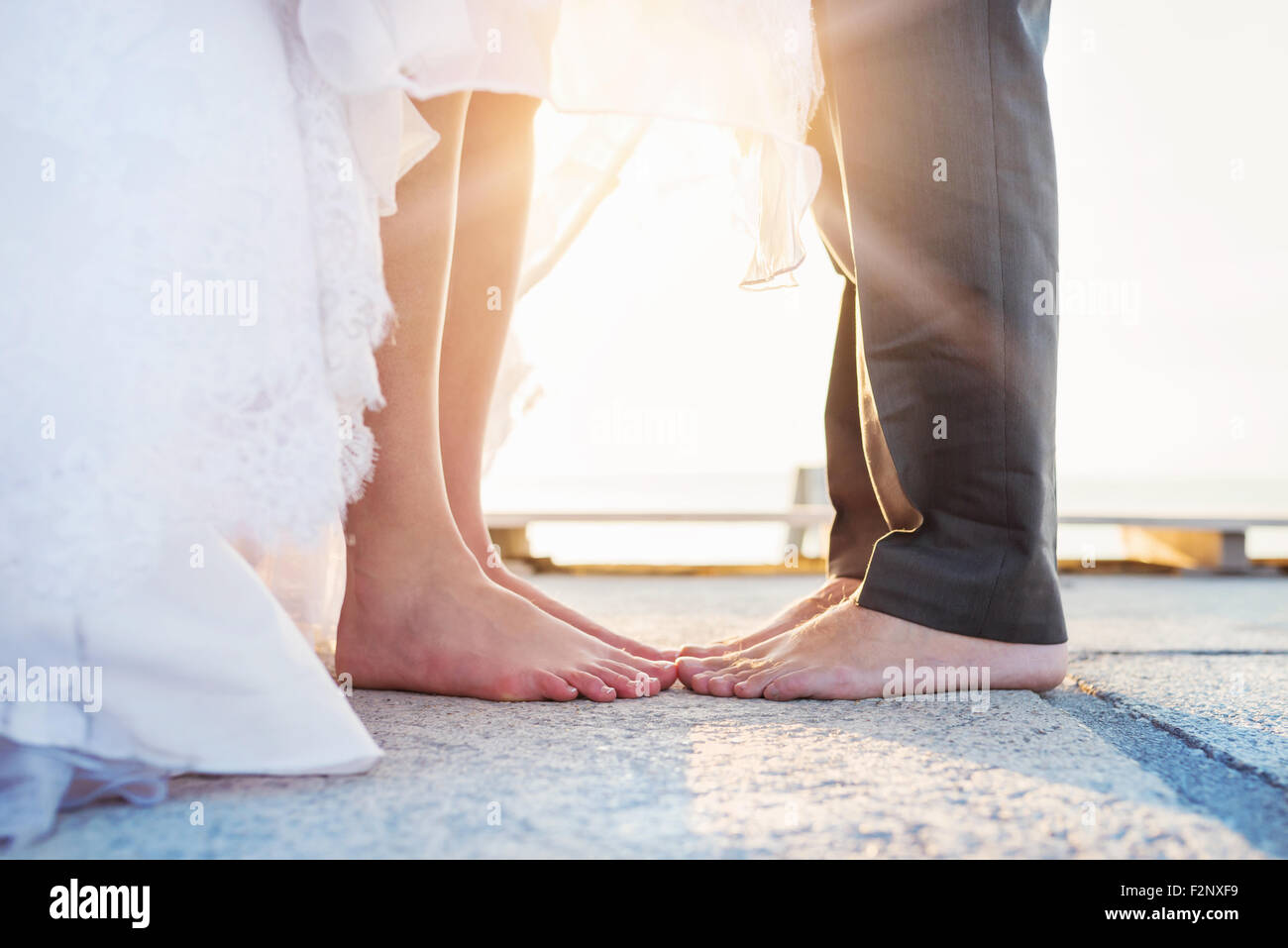 Barefoot bride hi-res stock photography and images - Alamy