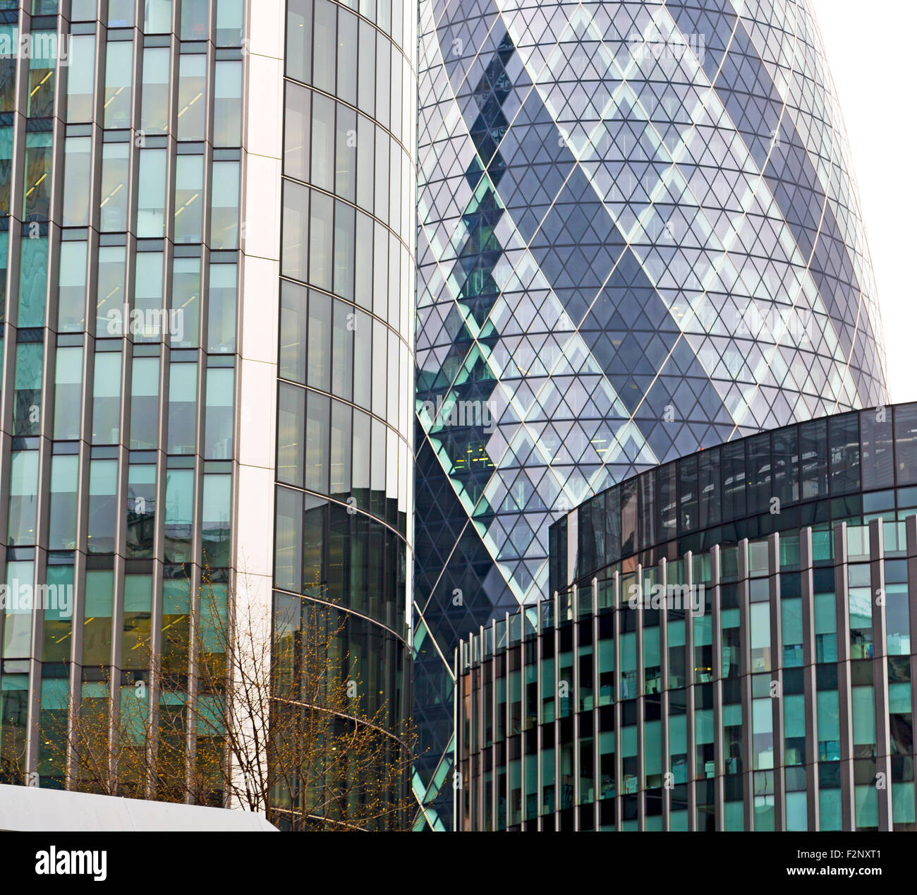 new building in london skyscraper financial district and window Stock ...