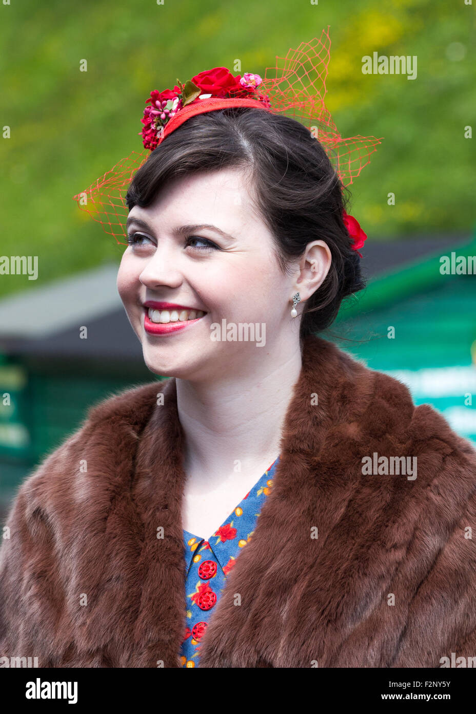 Ww2 reenactment female hi-res stock photography and images - Alamy
