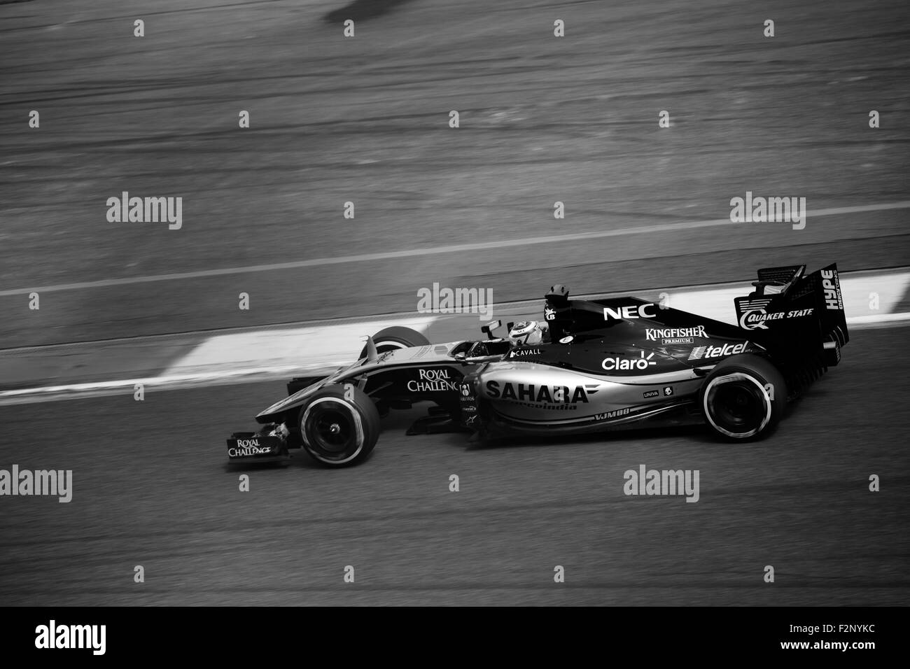 Formula 1 Black and White Stock Photos & Images - Alamy