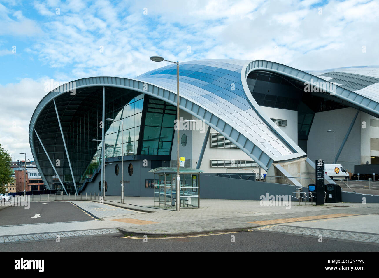 The Sage Gateshead building, Foster and Partners 2004. Gateshead ...