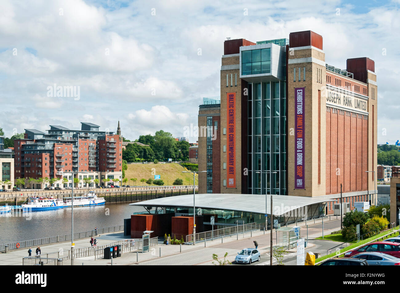 The Baltic Centre for Contemporary Art (Baltic) building, Gateshead ...