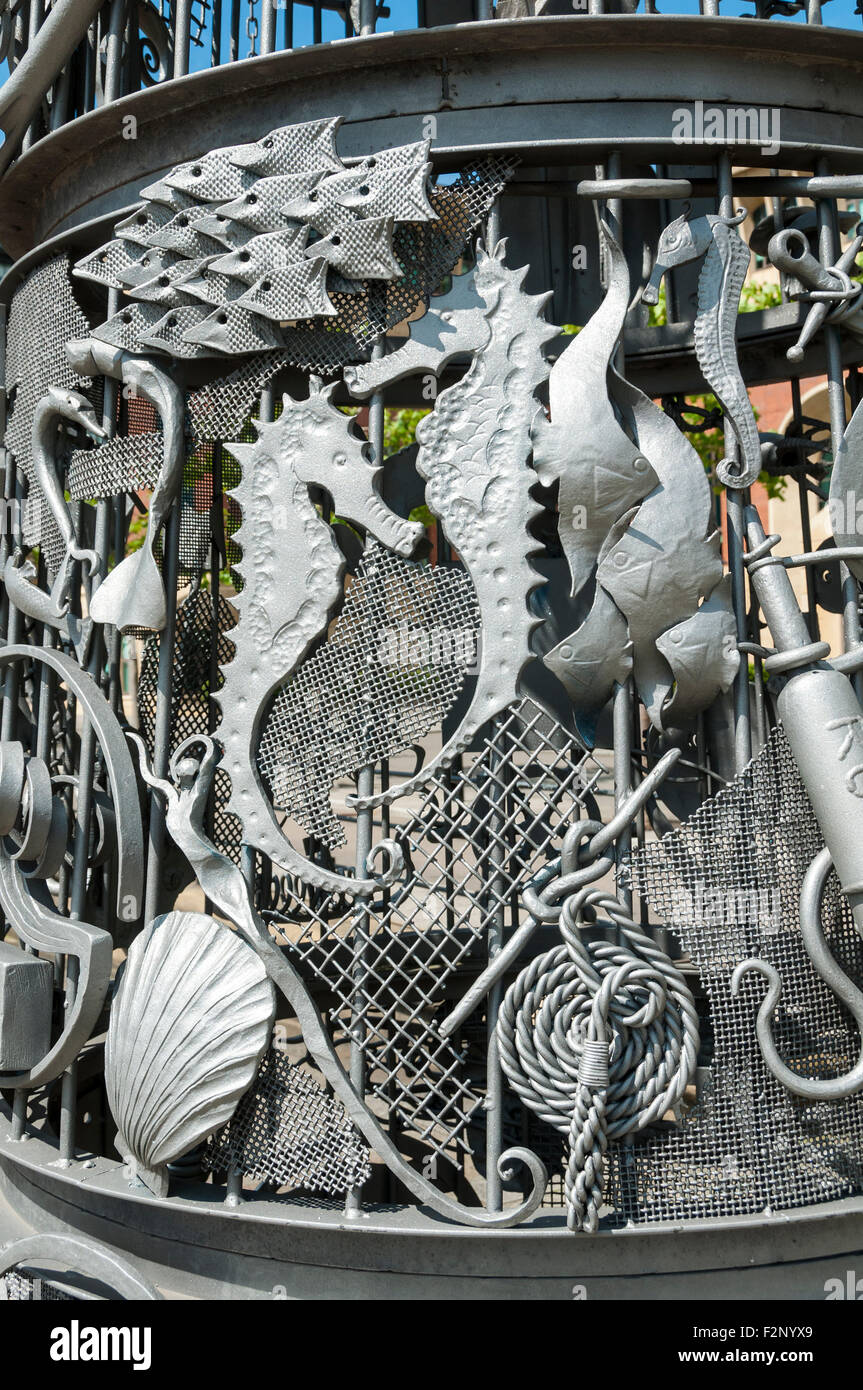 'Blacksmiths Needle' a sculpture by the British Artist Blacksmiths ...