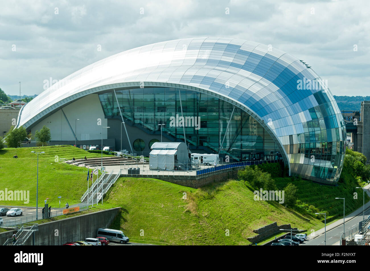 The Sage Gateshead building, Foster and Partners 2004. Gateshead ...